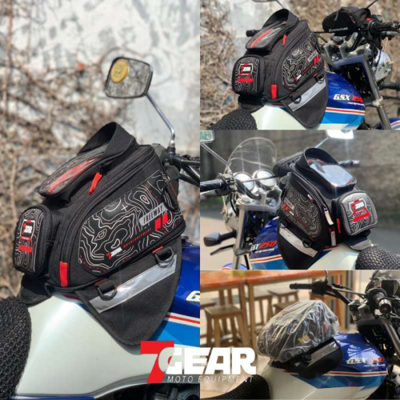 Promo Tas Motor Tanki 7gear/tas Motor Magnet/tankbag Magnet Freeway ...