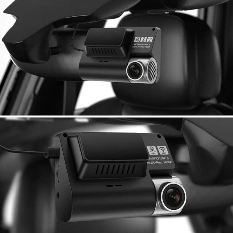 Jual Car Dvr 4k Uhd 3840x2160p 170° Recorder Gps Wi-fi 24h Parking ...