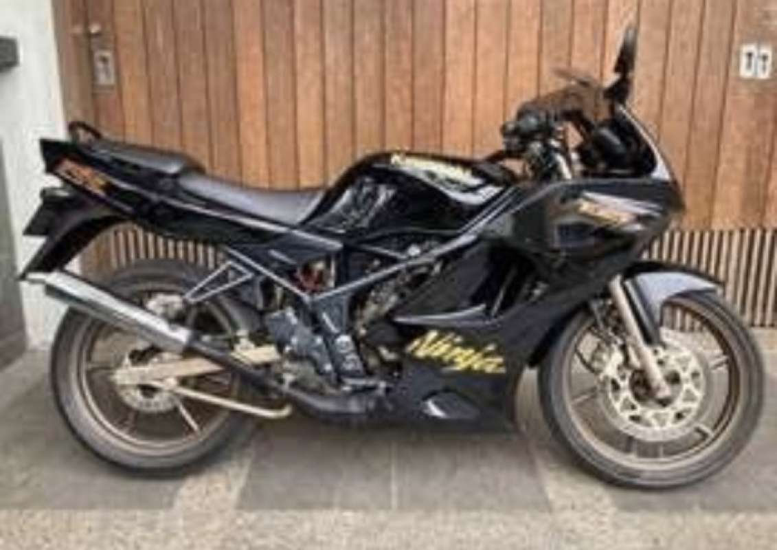 Promo Stiker Striping Decal Ninja Rr 150 Old Cbu Hitamkawasaki Diskon 7 ...