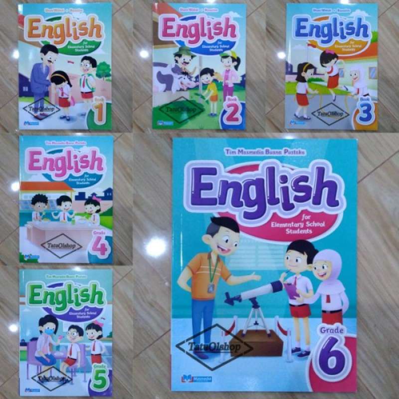 Promo Buku English For Elementary School Student Book Grade 1 2 3 4 5 6 ...