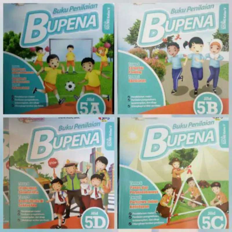 Promo Buku Penilaian Bupena Sd Kelas.5a.5b.5c.5d ...