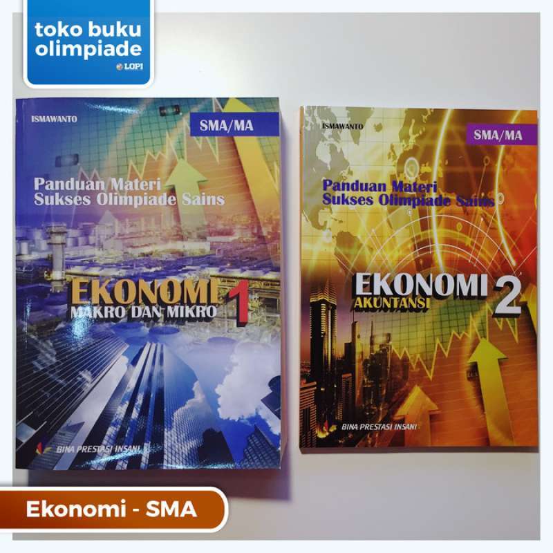 Promo Paket Panduan Materi Sukses Olimpiade Sains Ekonomi Sma Jilid 1 2 Diskon 24 Di Seller 