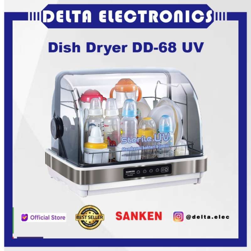 Jual Sanken Dish Dryer Dd-68 Uv Drying Ultra Violet Sterilization Dd68 Di Seller Noelle ...
