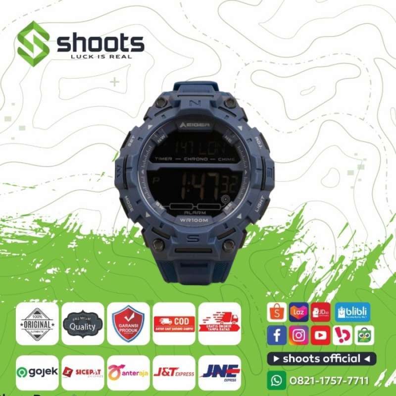 Promo Jam Tangan Eiger Glastonbury Watch Original Diskon 27% Di Seller ...