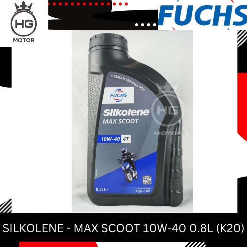 Jual Silkolene Max Scoot 10w40 Scooter Engine Oil 800ml Oli Motor Matic ...