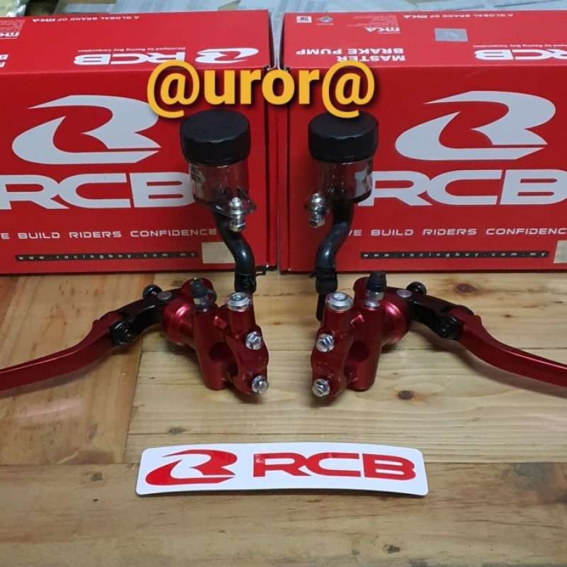 Promo Master Rem Set Radial Rcb S1 14 Mm Forged Red Diskon 3% Di Seller ...
