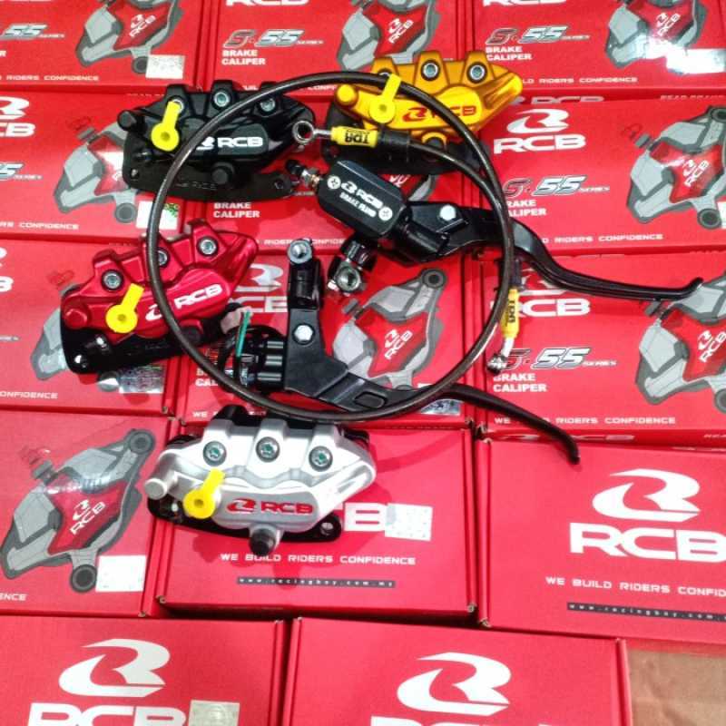 Promo Master Rem Rcb +handle Rem+kaliper Rcb+ Selang Tdr Scoopy - Hitam ...
