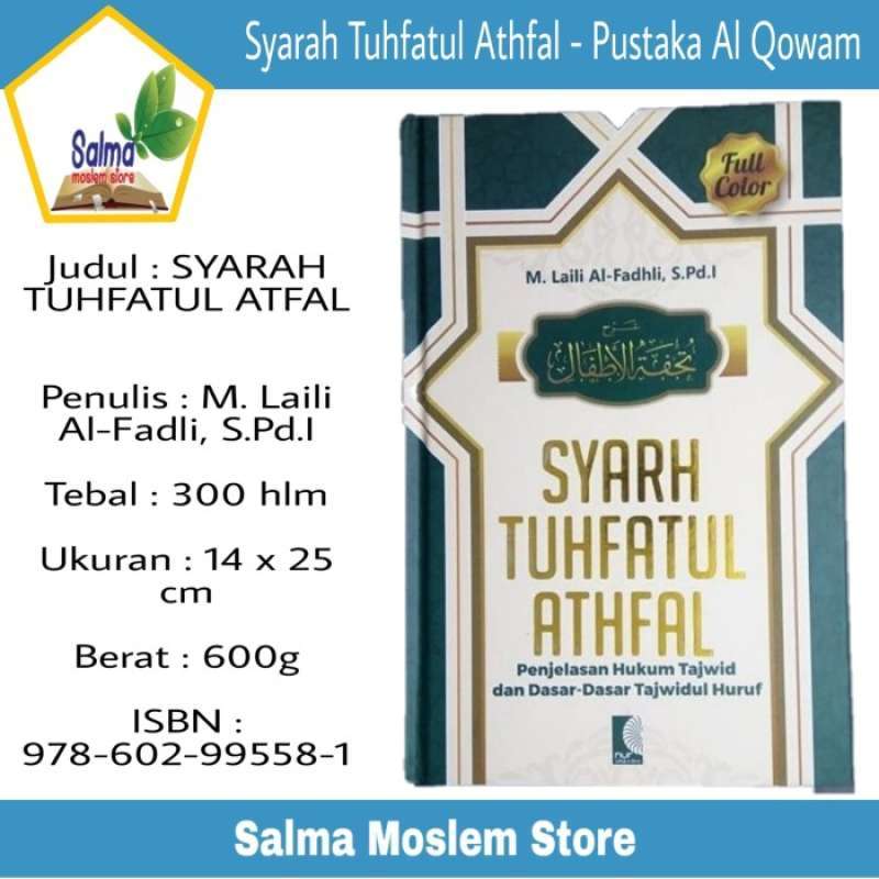 Promo Buku Agama Syarah Tuhfatul Athfal Pedoman Tajwid Untuk Pemula ...