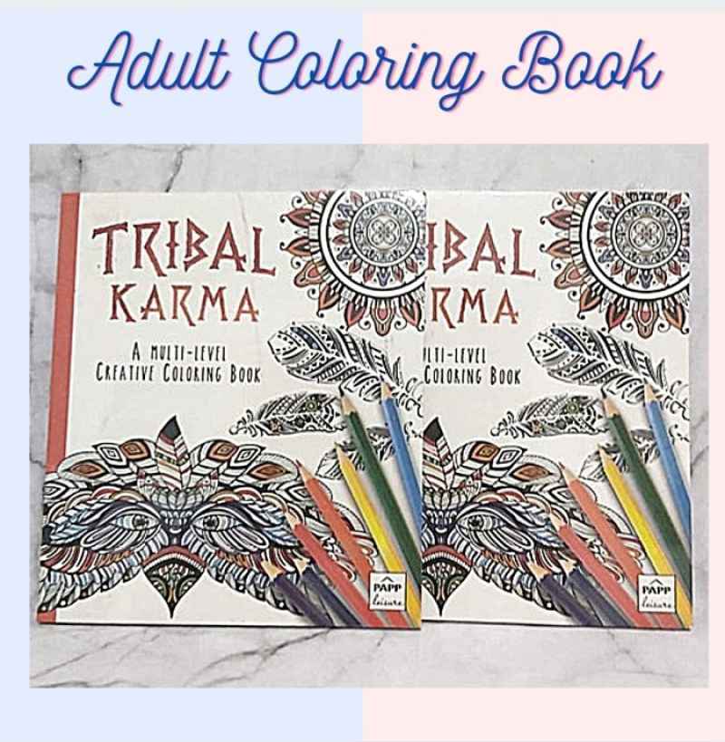 Promo Buku Mewarnai Dewasa Art Therapy - Adult Coloring Book - Tribal ...