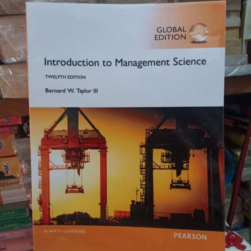 Promo Buku Import Introduction To Management Science 12 By Bernard W ...