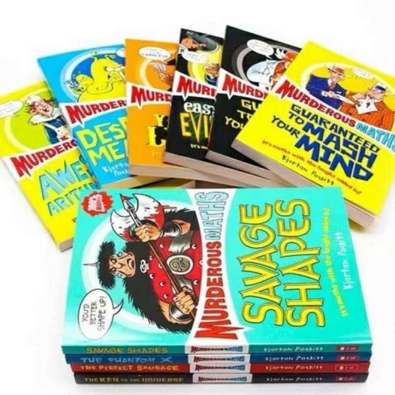Promo Murderous Math Box Set 10 Books Diskon 26% Di Seller Huka Shop ...