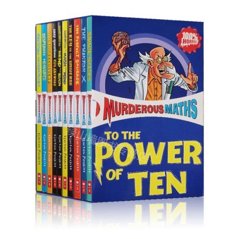 Promo Murderous Math Box Set 10 Books Diskon 26% Di Seller Huka Shop ...