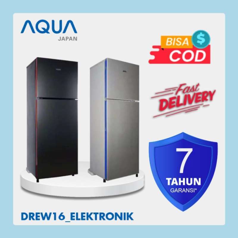 Promo Kulkas 2 Pintu Sanyo Aqua D261 No Frost & Low Watt Diskon 23% Di ...
