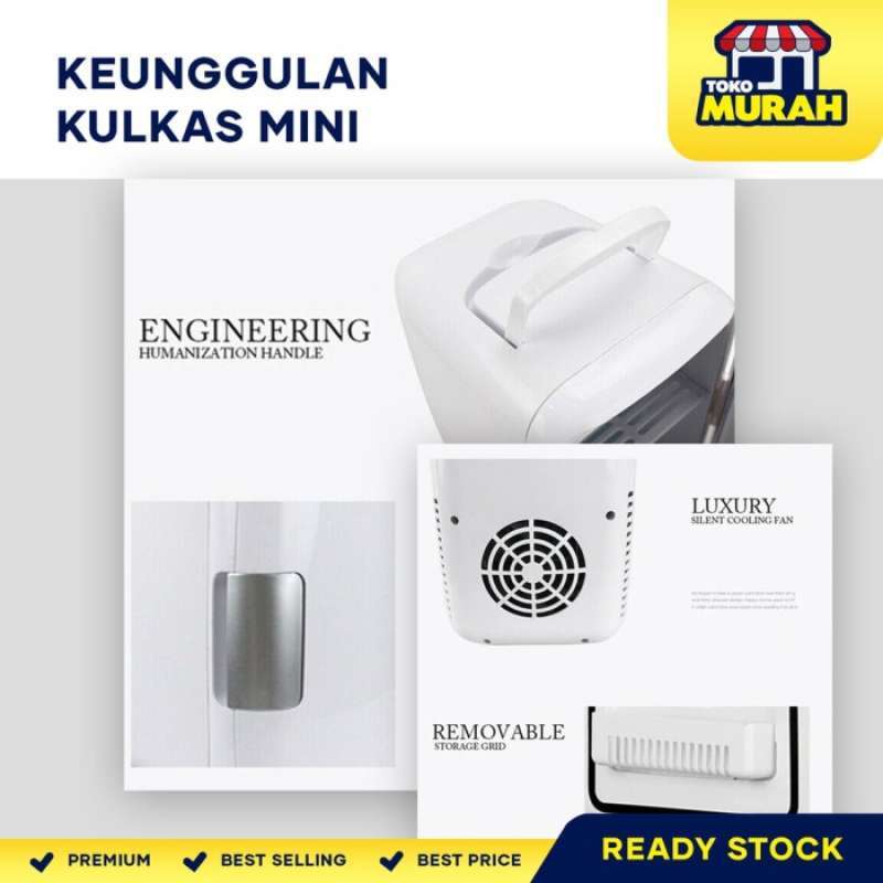 Promo Kulkas Mini Fridge Refrigerator Portable Cool Hot Diskon 23% Di ...