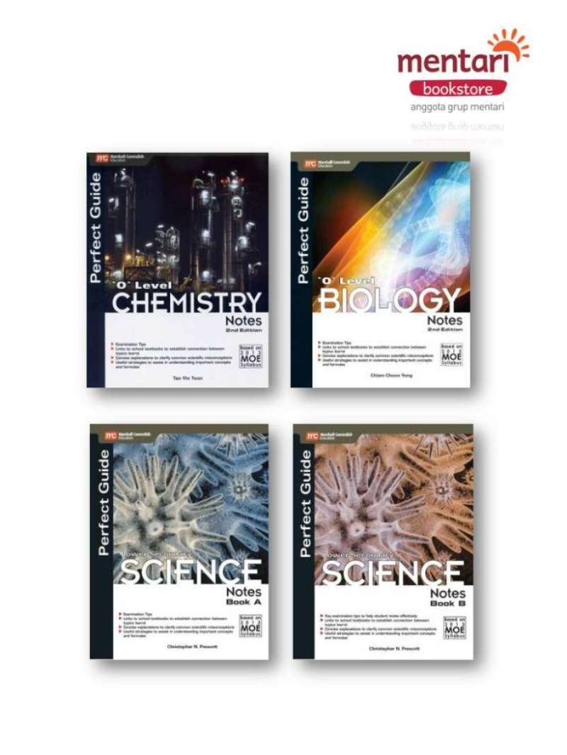 Promo Promo Paket Perfect Guide Notes ( Science, Biology, & Cehmistry ...