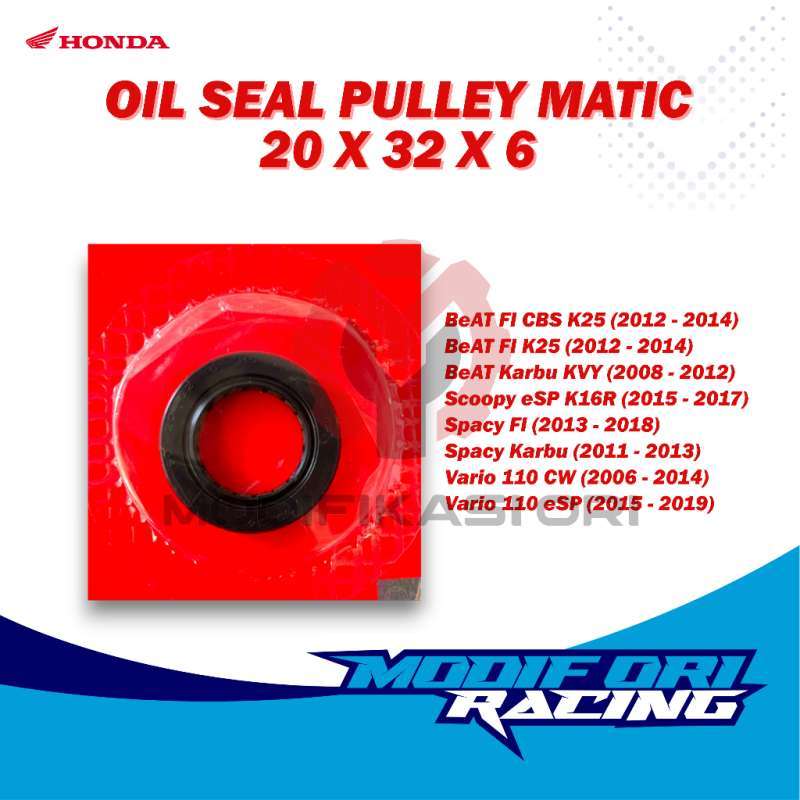 Jual 91202-kj9-003 Seal As Pulley Seal Gardan 20x32x6 Oil Seal As ...
