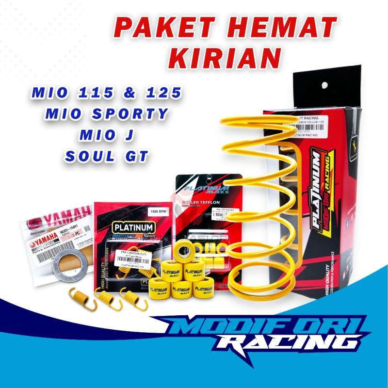 Jual Mio Paket Kirian Mio Sporty Per Cvt Mio J Roller 9 Gram Mio Paket ...