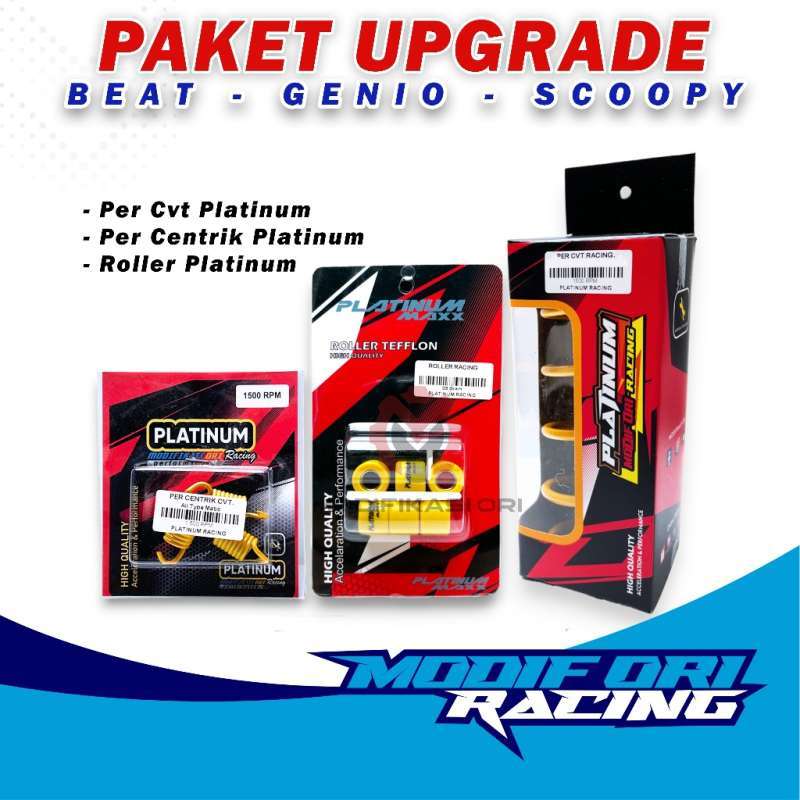 Jual Paket Cvt Honda Genio Pulley Bubut Beat 2020 Deluxe Upgrade Cvt ...