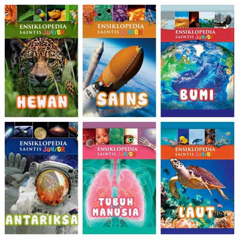 Promo Ensiklopedia Saintis Junior Bumi Antariksa Tubuh Laut Matematika ...