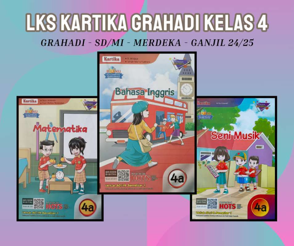 Jual Buku Lks Kartika Grahadi Sd/mi Kelas 4 Merdeka Ganjil 2024/2025 - Original - Pancasila Di ...