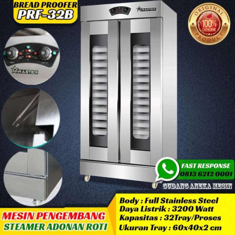 Jual Bread Proofer Machine 32tray Prf 32 B Steamer Proofer Pengembang ...
