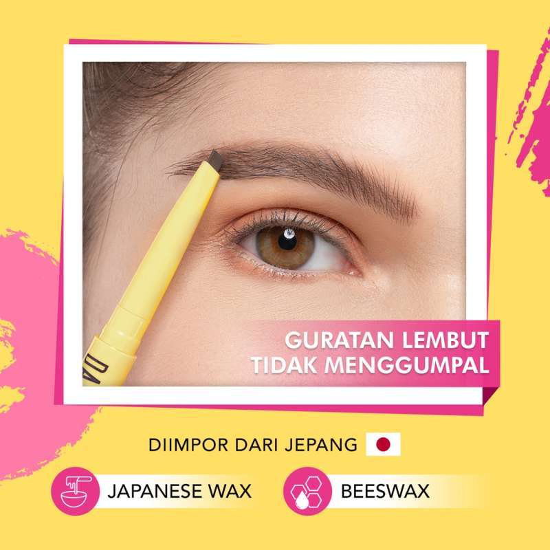 Promo Dazzle Me Brow Likey | Automatic Eyebrow Pencil Waterproof Long ...