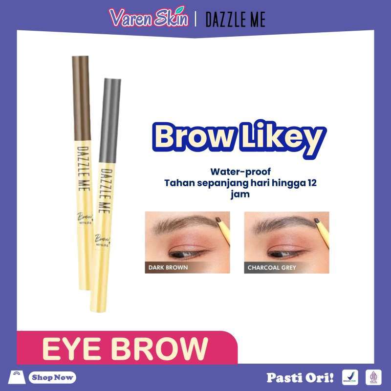 Promo Dazzle Me Brow Likey | Automatic Eyebrow Pencil Waterproof Long ...