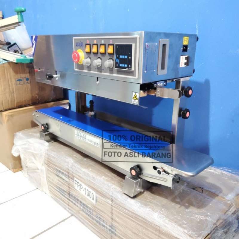 Promo Mesin Continuous Sealer Dengan Coding Tinta Hitam Frbm-810 Ii ...
