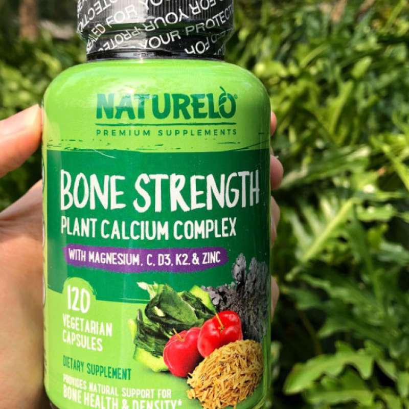 Promo Naturello Bone Strength 120kaps / Vitamin Tulang Calcium Kompleks ...
