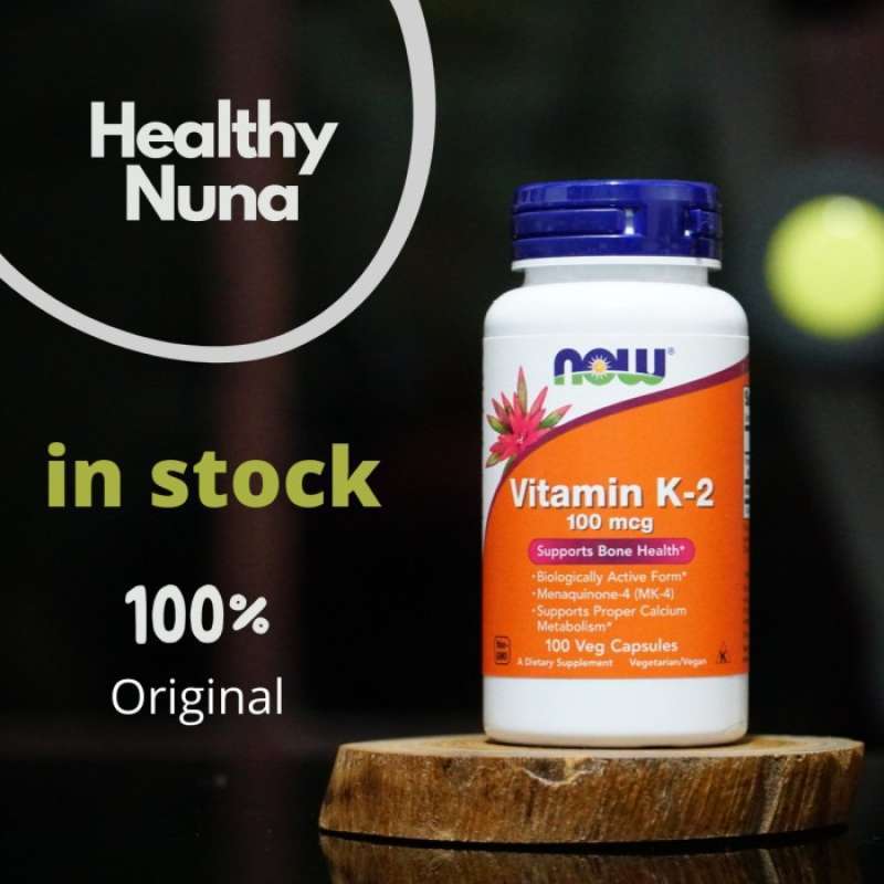 Promo Now Vitamin K-2 100mcg Diskon 33% Di Seller Ksm Store - Meruya ...