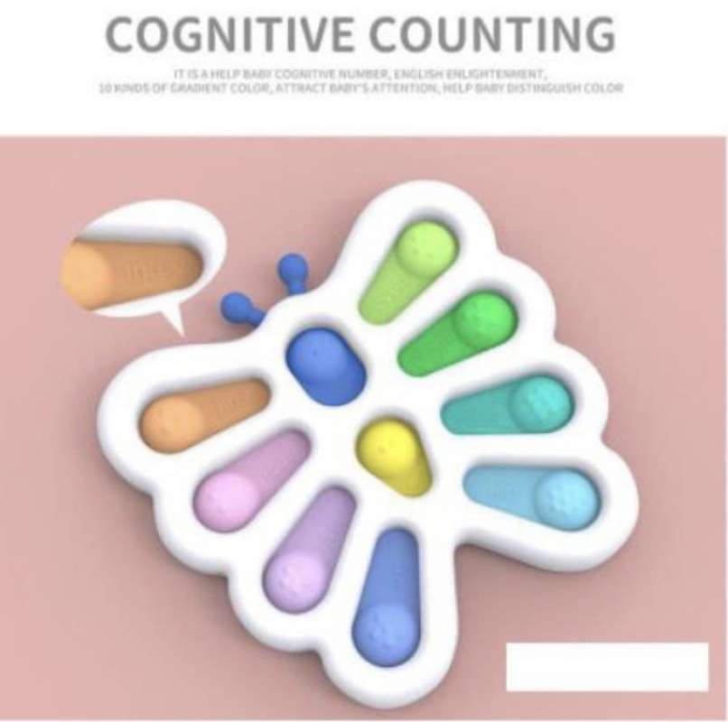 Promo Simple Dimple Big Butterfly Simpel Dimpel Jumbo Kupu Pop It ...