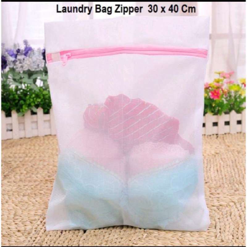 Jual Laundry Bag Net Mesin Cuci 30x40 / Tas Laundry Kantong Jaring ...