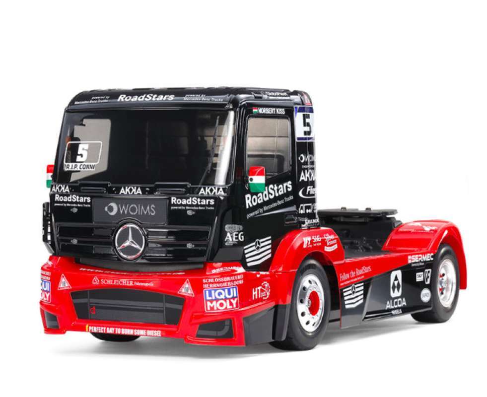 Promo Tamiya 1/14 Rc Mercedes-benz Race Truck Actros Mp4 Mb (tt-01e ...