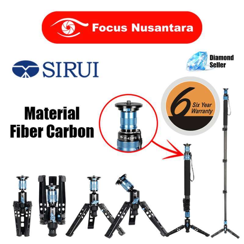 Jual Sirui P-424fs Carbon Fibre Monopod - Tripod Kamera Di Seller Noelle - Cengkareng Timur ...