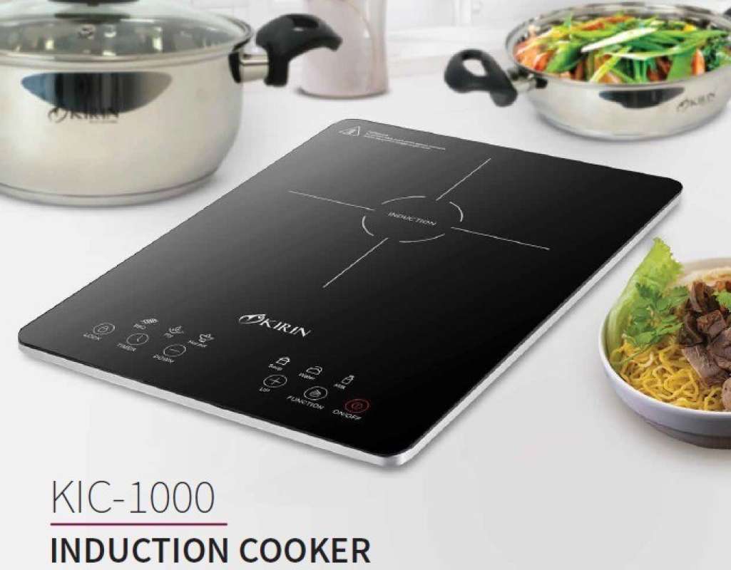 Jual Kompor Induksi Kirin / Portable Induction Hob Kirin Kic 1000 Kic ...