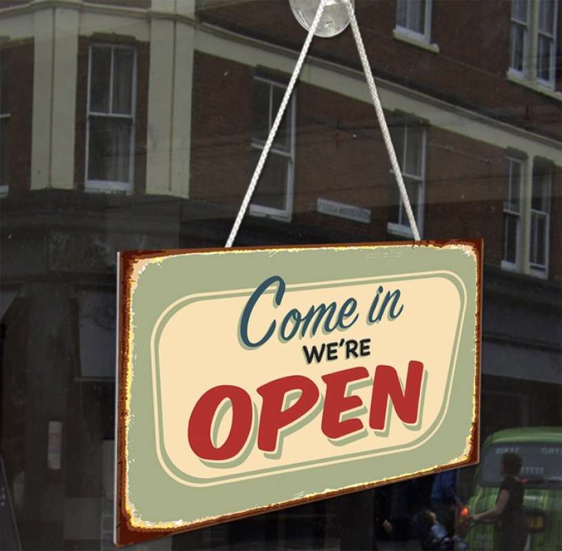 Jual Sign Open Close Sign / Tanda Buka Tutup Di Seller Owl Store ...