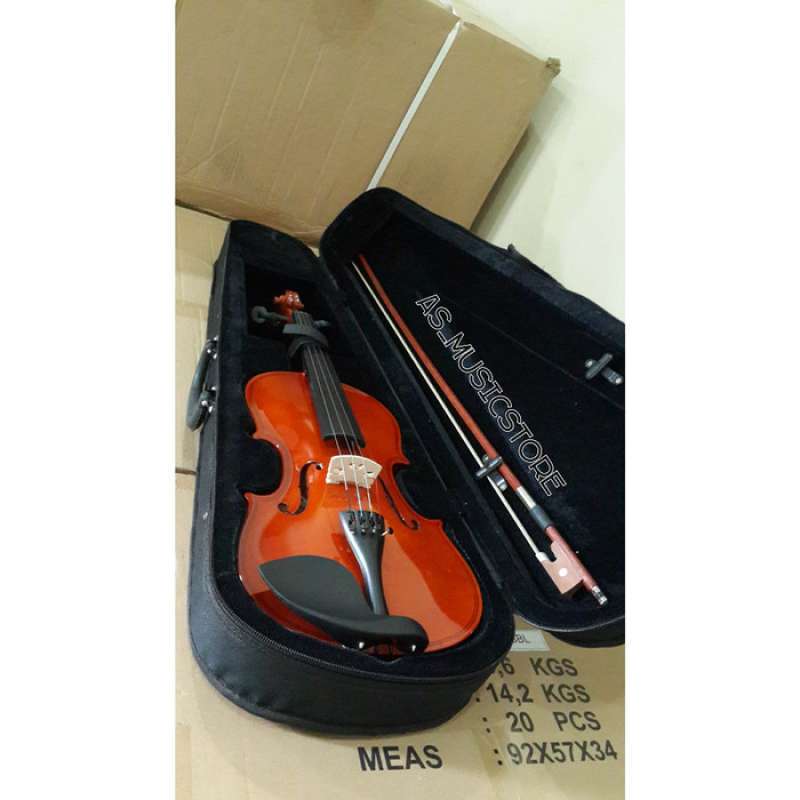 Promo Biola Akustik 4/4 - Biola Makoa Full Set Hardcase - Biola Dewasa ...