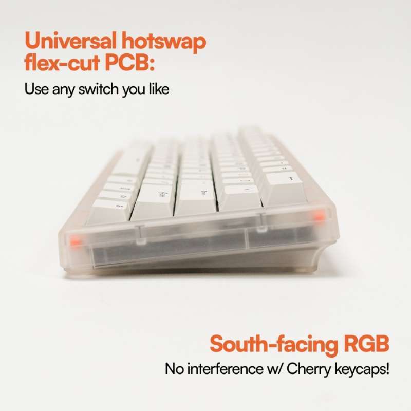 Jual Press Play Apollo61 / Apollo 61 Lite 60% Rgb Hotswappable Gasket ...