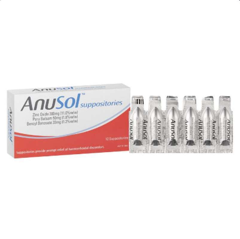 Promo Anusol Suppositories 12 - Australia Diskon 33% Di Seller Desa ...