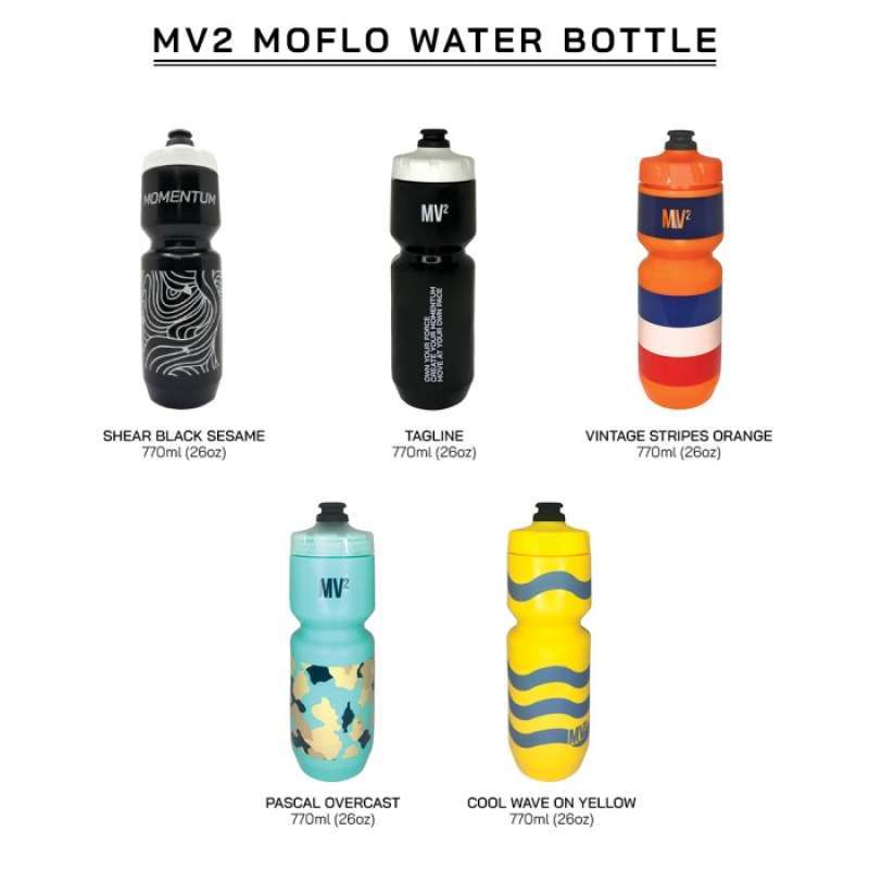 Promo Mv2 Moflo Water Bottle Bidon Sepeda 770ml Diskon 50% Di Seller ...