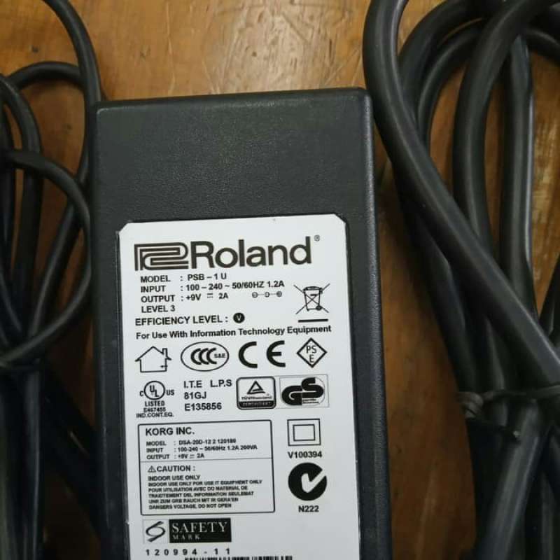 Promo Adaptor Keyboard Roland E09/e15/e36 Diskon 23% Di Seller Melodiya ...
