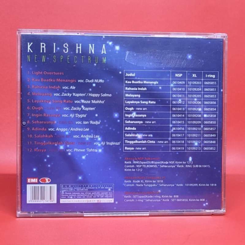 Promo Cd Krishna New Spectrum - Light From Heaven Diskon 23% Di Seller ...