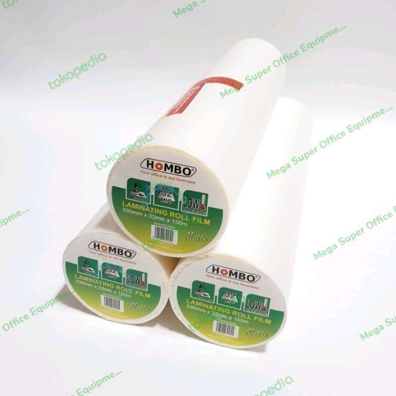Jual Plastik Laminating Roll Hombo Matte Laminating Roll Film Matte Di ...