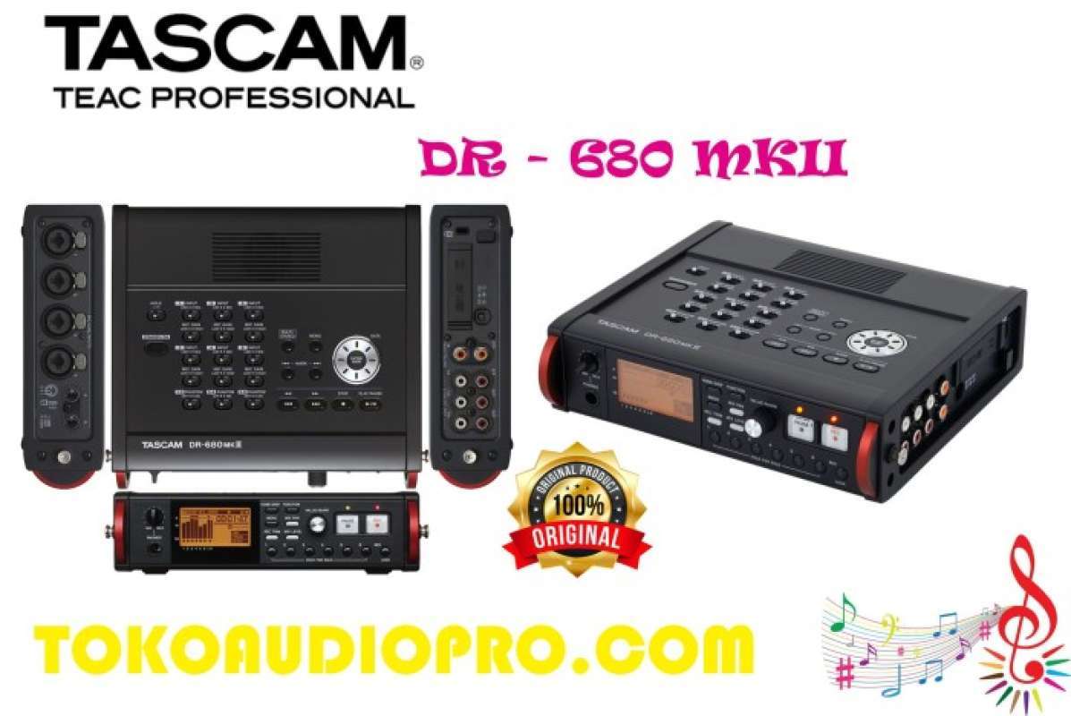 Promo Tascam Dr680mk2 Dr-6800mk2 Dr 680 Mk2 Diskon 50% Di Seller Dr ...