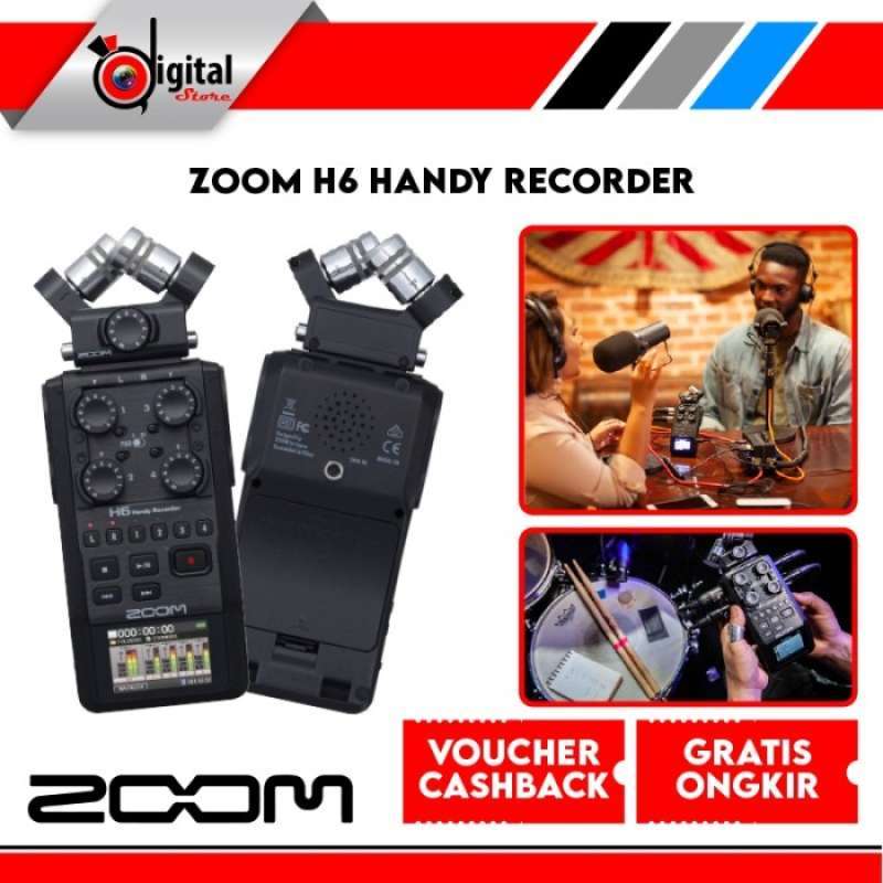 Promo Zoom H6 Handy Recorder Diskon 50% Di Seller Dr Barang Store - Meruya Utara (ilir), Kota ...