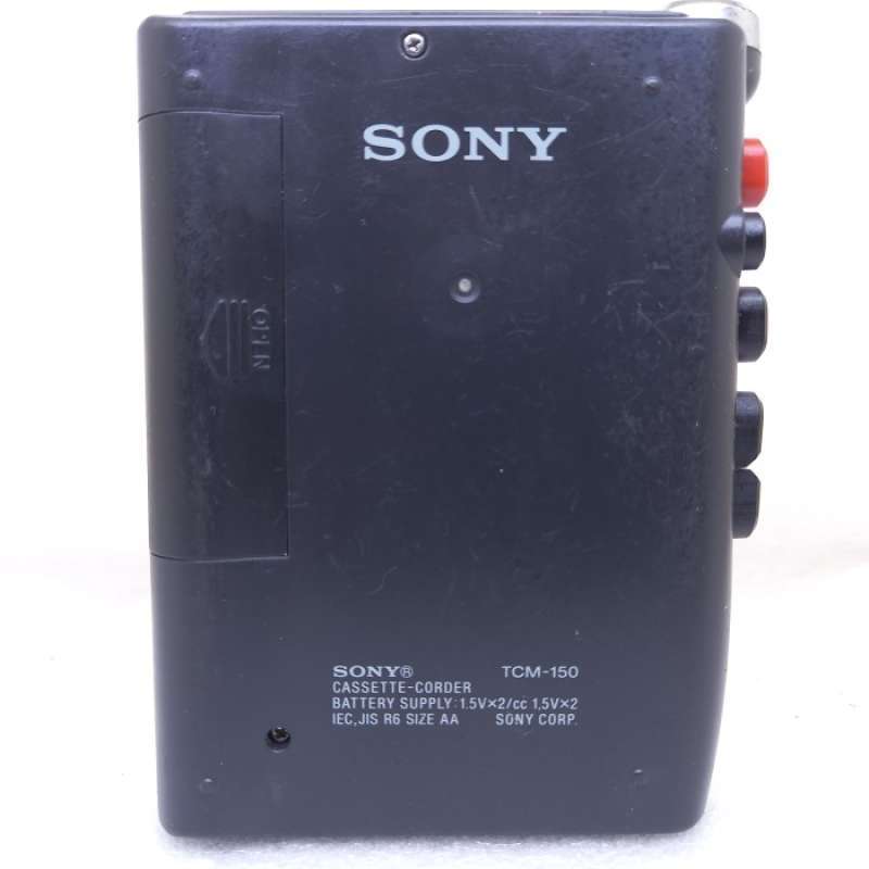 Jual Walkman Sony Tcm-150 Tape Player Kaset Pita Recorder Mini Portable ...
