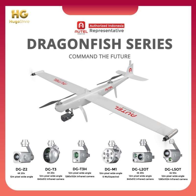 Jual Autel Dragonfish Lite/ Standard/pro Vtol Fixed Wing Drone Di ...