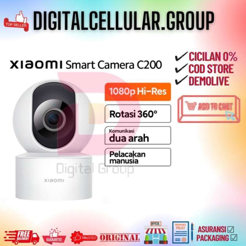 Jual Xiaomi Mi 360 Home Security Camera 2k Cctv - C300 Di Seller Owl Store - Cengkareng Timur ...