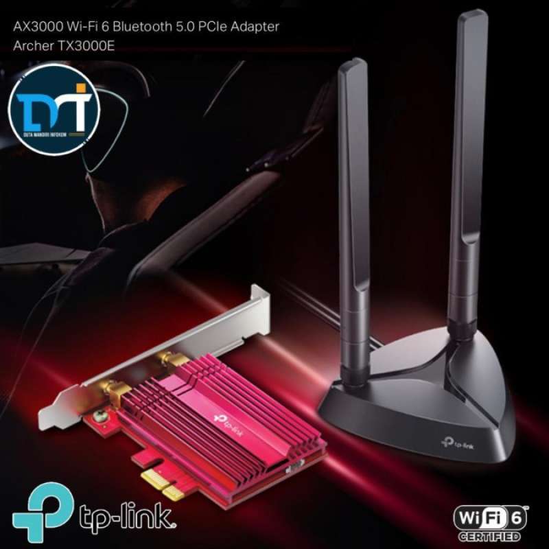 Promo Archer Tx E Ax Wi Fi Bluetooth Pcie Adapter Diskon Di Seller Sentramoco