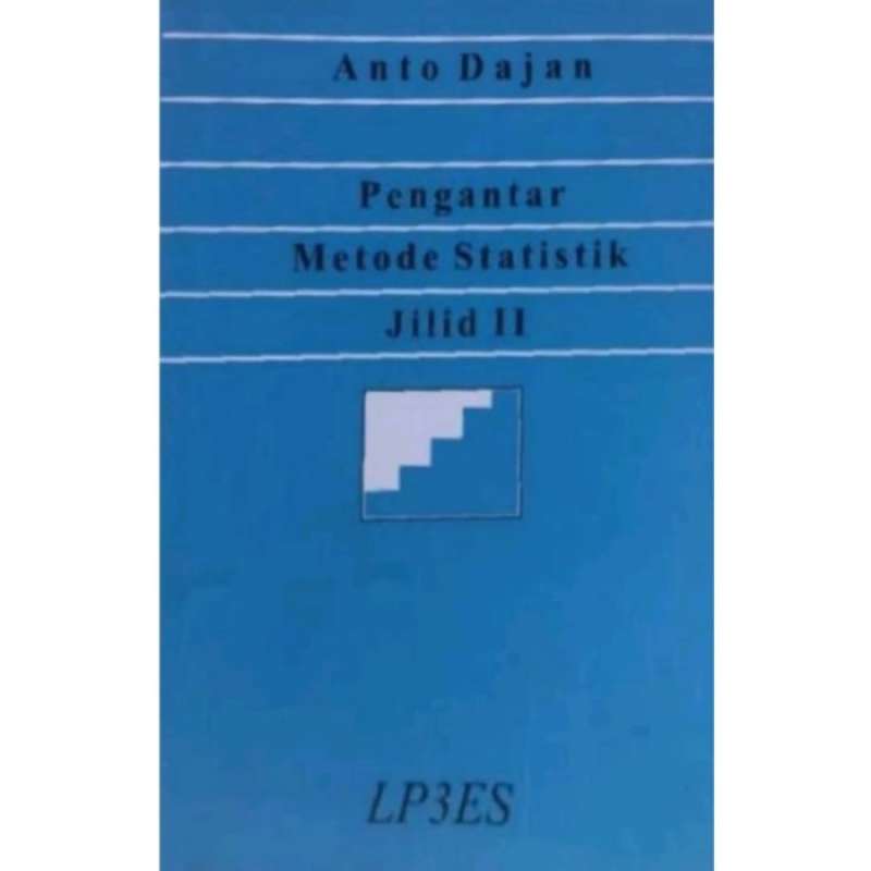 Jual Pengantar Metode Statistik, Jilid 1 Dan 2 - Anto Dajan Di Seller ...